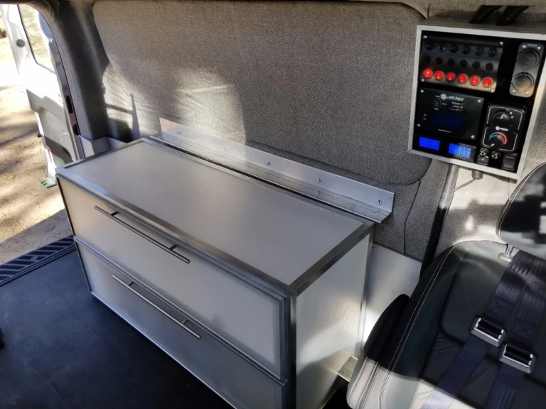 ModVans turns the Ford Transit into a modular, modern camper van