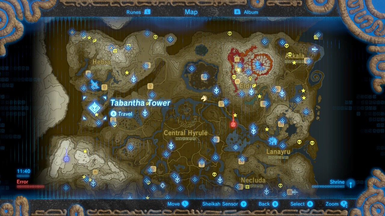 How to locate the Great Fairy Fountains in Breath of the Wild