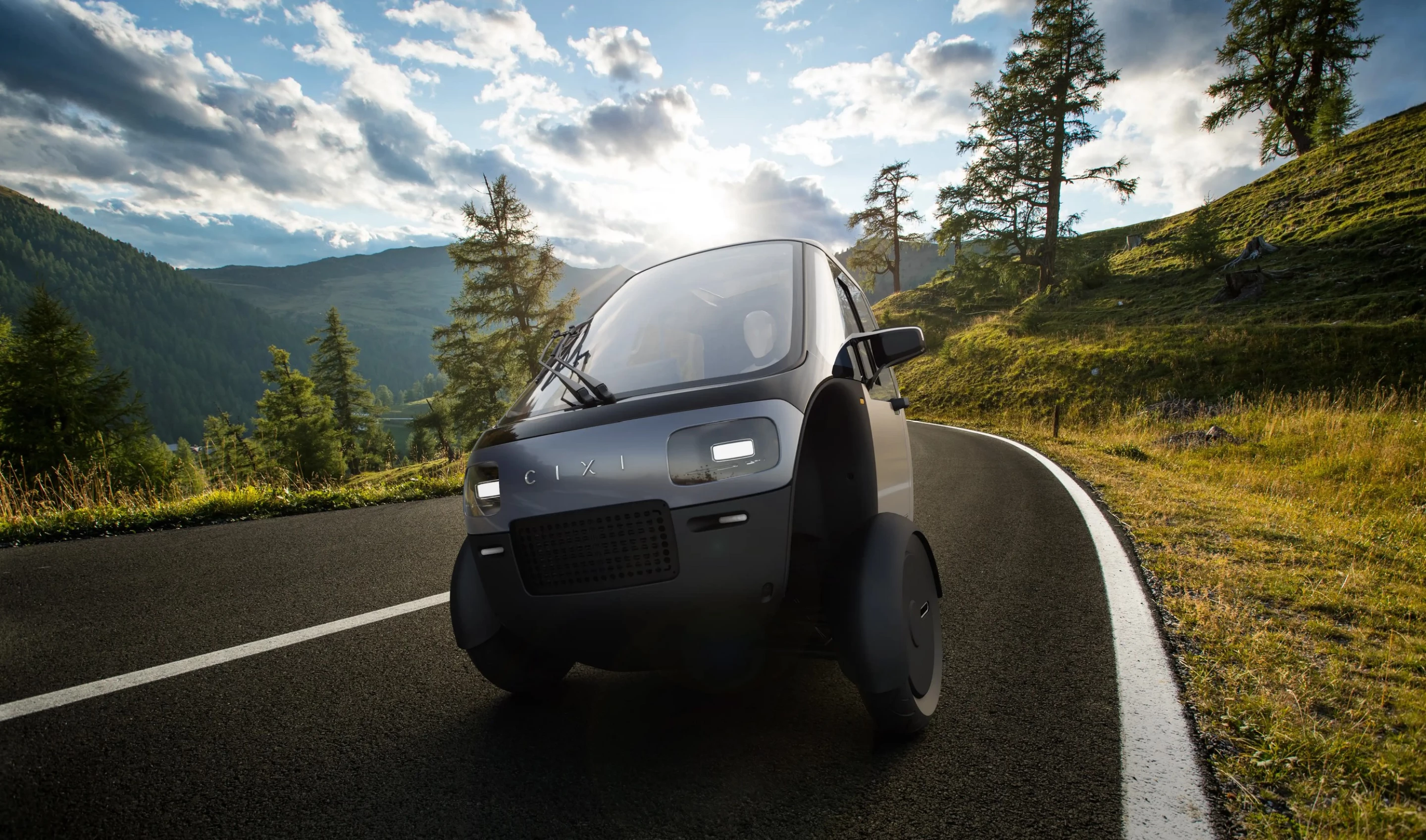 French pedal car reaches highway speeds with ease