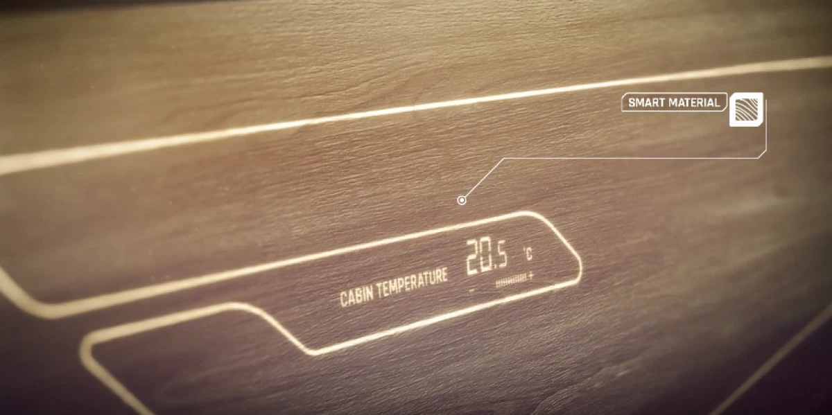 Panasonic's autonomous car cabin sits you at an interactive display table