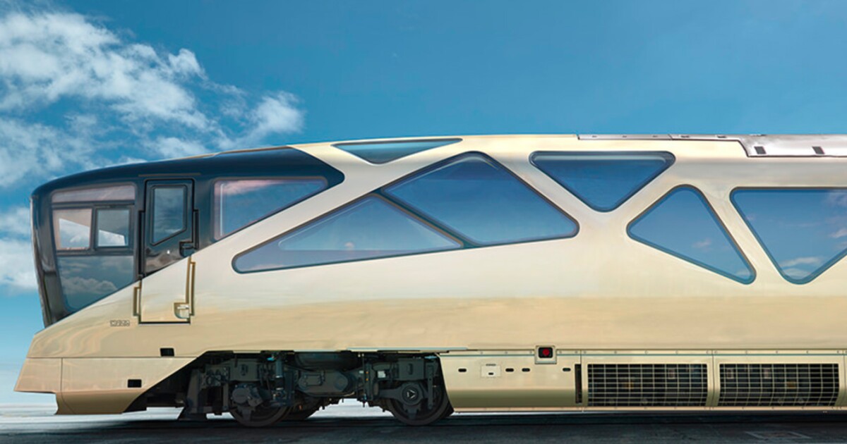 Super luxe Shika-shima train debuts in Japan