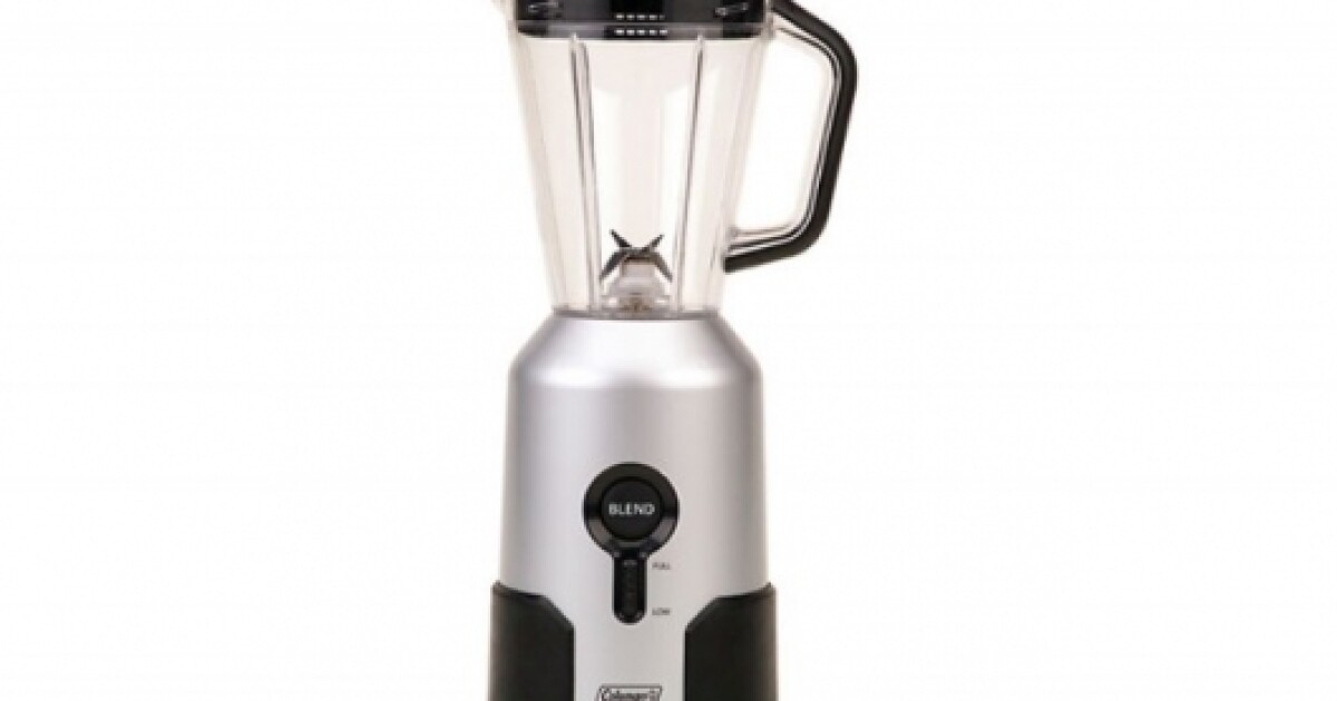 Camping in style: Coleman's battery powered blender